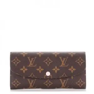 LOUIS VUITTON Wallet Emilie Monogram Brown/rose Ballerine - Multicolor