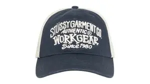 StÜssy Low Profile Workgear Strapback - Navy Blue