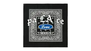 PALACE Logo Bandana - Black