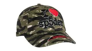 SP5DER Souvenir 6panel Cap - Camo
