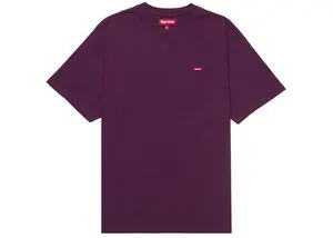 Supreme Small Box Tee Shirt (ss25) Dark Purple