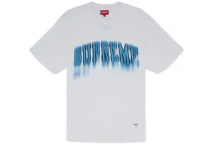 Supreme Blurred Arc Short Sleeve Top - White