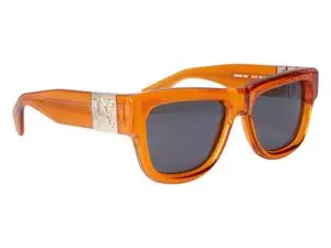 Palm Angels Merril Sunglasses - Orange Dark Grey (peri065s24pla0012007)