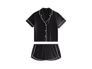Kith Crest Monogram Pajama Set - Black