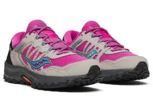 Saucony Grid Peakin Sneakers - Fuchsia/dove