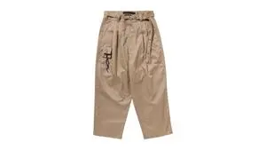 A BATHING APE Black Belted Airpod Chino Pants
