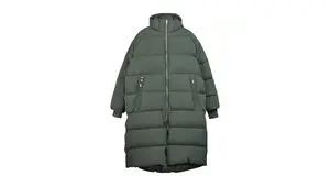 Men's Long Quilted Hooded Coats