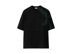 Burberry Check Print Short Sleeve T-shirt