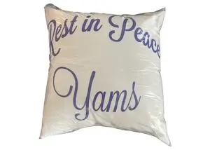 YAMS DAY X Coral Studios Cozy Forever Pillow - White