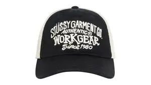 StÜssy Low Profile Workgear Strapback - Black