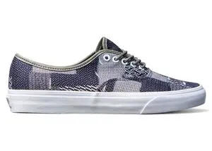 VANS Authentic Denim Patchwork Sneakers