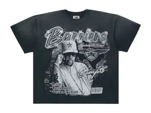 BARRIERS Pimp C Tee Shirt - Vintage Black