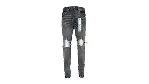 PURPLE BRAND Dirty Blowout Jean - Black