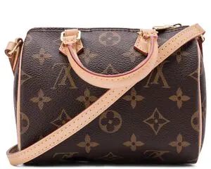 LOUIS VUITTON Speedy Bandouliere Monogram Nano - Multicolor
