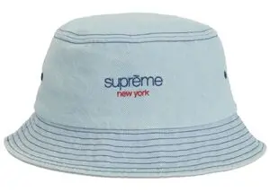 Supreme Denim Crusher Hat - Blue