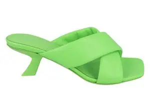 FERRAGAMO Aldura Heel Sandals - Green