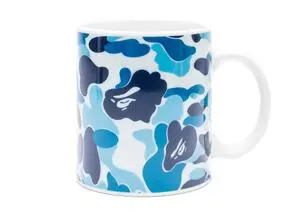A BATHING APE Abc Camo Mug - Blue