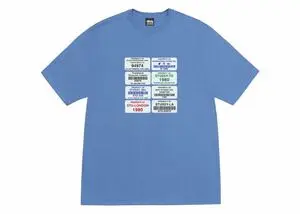 StÜssy Codes Tee Shirt Pacific