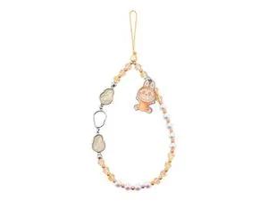 POP MART Labubu The Monsters Big Into Energy Series Happiness Phone Charm - Multicolor