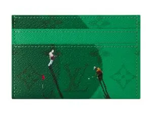 LOUIS VUITTON Golf Double Card Casein - Golf Green