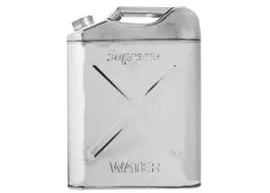 Supreme Swiss Link Stainless Steel Water Can - Silver