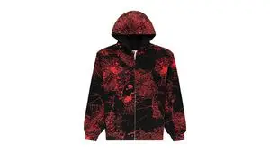 SP5DER Aop Web V2 Zip Up Hoodie