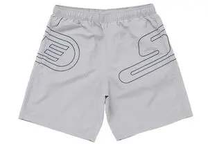 Supreme Big Logo Nylon Short - Grey