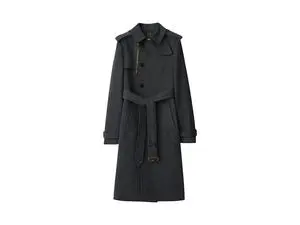 Burberry Cotton Trench Coat - Cinder