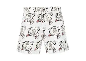 Moncler Logo Swim Shorts
