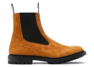 Burberry Suede Chelsea Boots - Brown