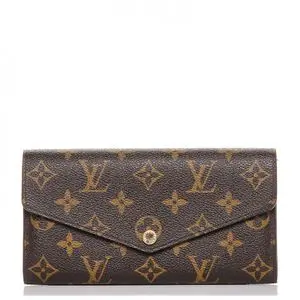 LOUIS VUITTON Wallet Sarah Monogram Nm Brown Lining - Multicolor