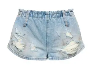 MAISON MARGIELA Denim Shorts - Medium Blue
