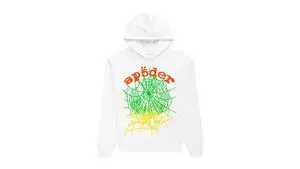 SP5DER Og Web V2 Gradient Hoodie - White