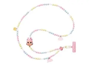 POP MART Crybaby Crying For Love Series You're Purrfect Phone Charm - Multicolor