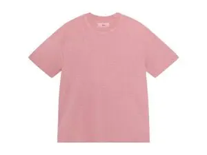 StÜssy Pigment Dyed Short Sleeve Thermal Berry
