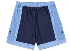 Supreme Side Pocket Basketball Short - Blue