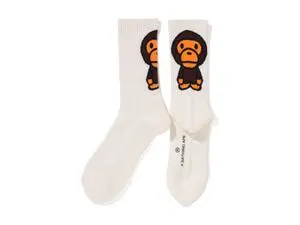 BAPE Baby Milo Socks - White
