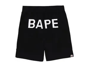 A BATHING APE Sweat Shorts - Black