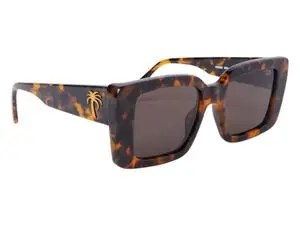 Palm Angels Dorris Sunglasses - Havana Brown (peri057s24pla0016064)