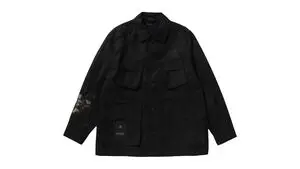 A BATHING APE Cross Stitched Army Shirt