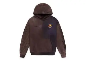 TRAVIS SCOTT X Nike X Fc Barcelona Split Dye Crest Hoodie - Multicolor