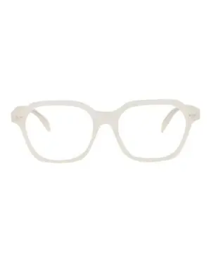 Celine Square Frame Acetate Optical Frames - Ivory Ivory Transparent (cl50127i/52/025)