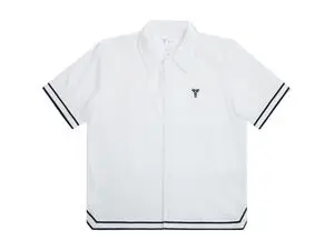 Nike What The Kobe Pleated Short Sleeve Top - White