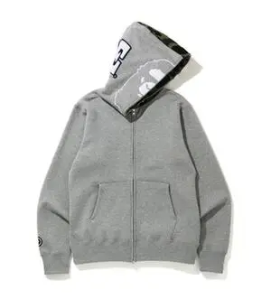A BATHING APE 1st Camo 2nd Ape Full Zip Hoodie