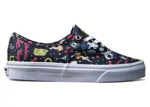 VANS Authentic Las Sneakers - Black/vegas