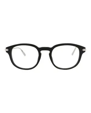 Dior Acetate Optical Frames - Black Silver Transparent (dm50030i/49/001)