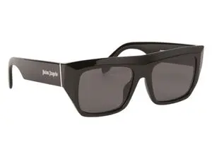 Palm Angels Niland Sunglasses - Black Dark Grey (peri052s24pla0011007)