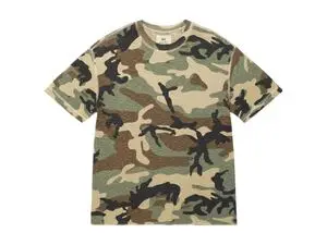 StÜssy Pigment Dyed Short Sleeve Thermal - Camo