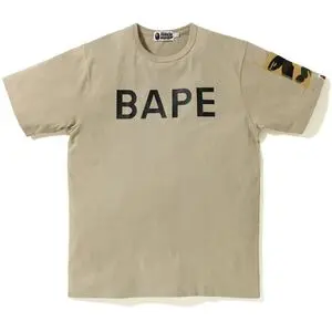 A BATHING APE 1st Camo Sleeve Pocket Tee Shirt