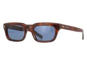 Gucci Rectangle Sunglasses - Havana Blue (gg1524s/002/51)